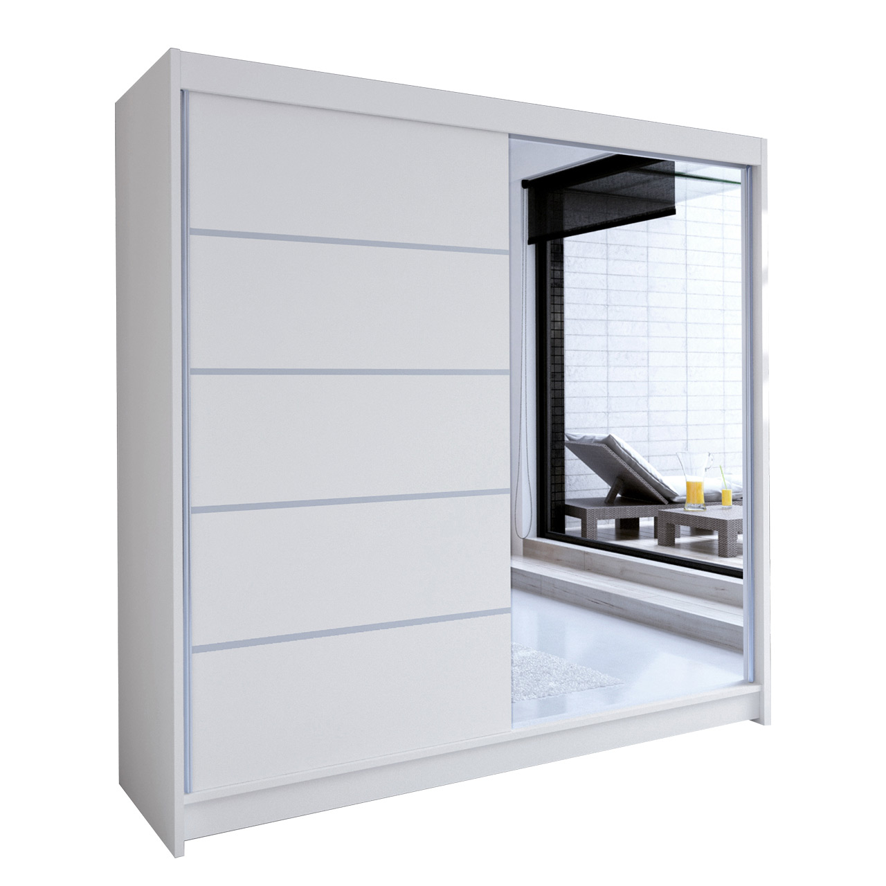 Garderobni ormar Talin III + LED