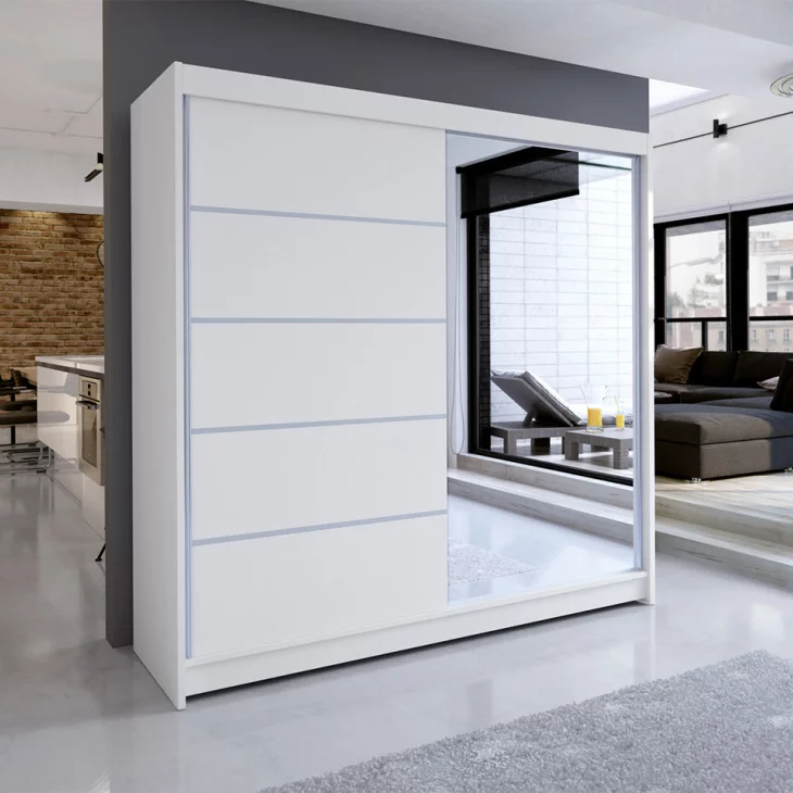 Garderobni ormar Talin III + LED