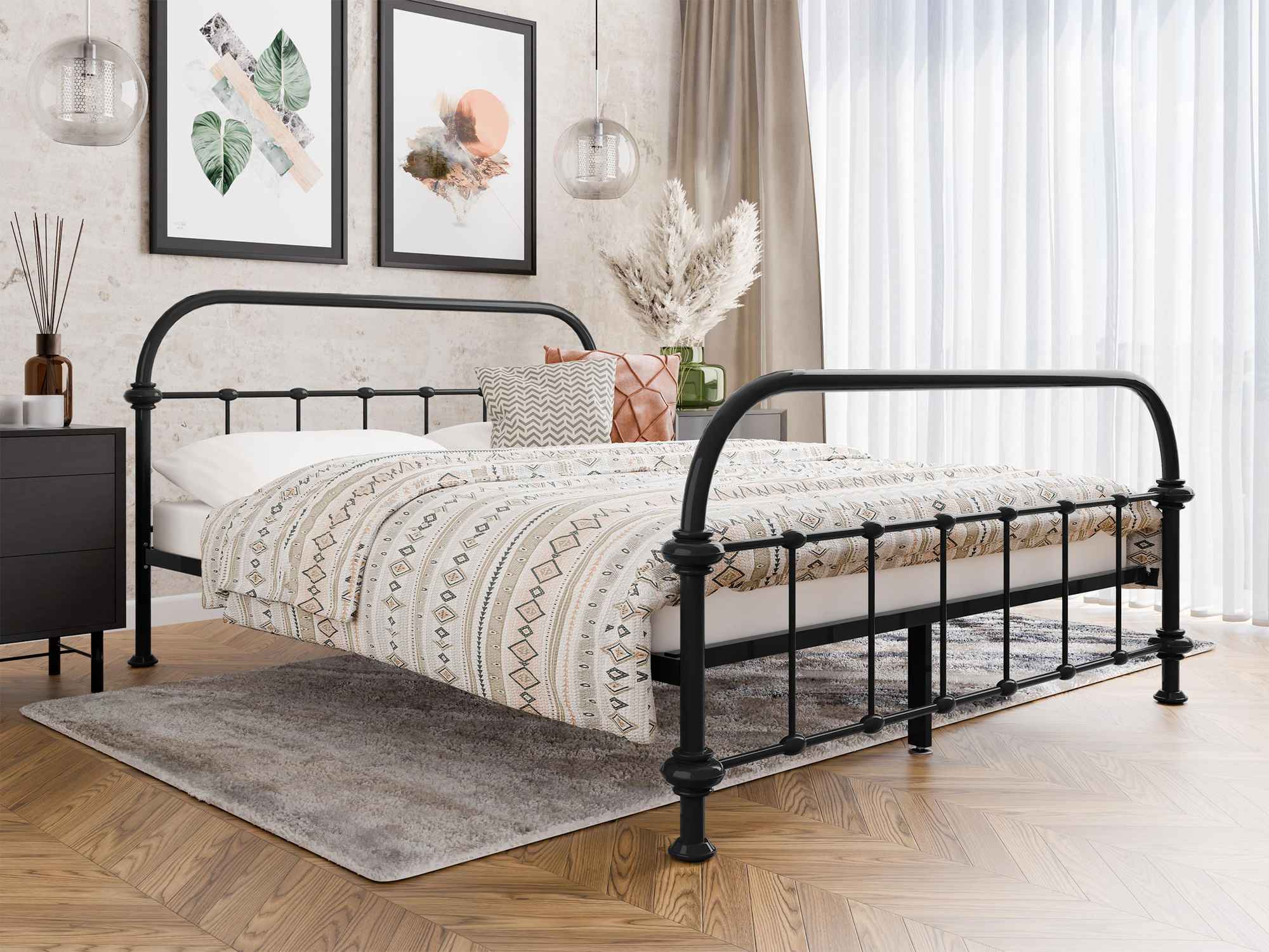 DEROZI metalni krevet 120x200